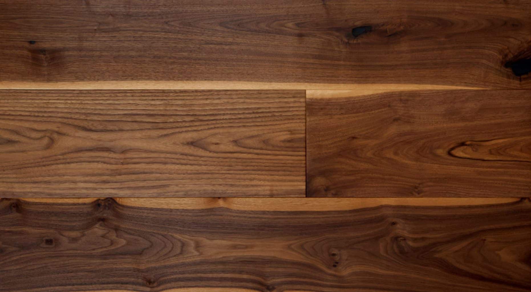 Engineered Walnut Flooring 190mm x 20 Character Grade, Oiled - Upton ...